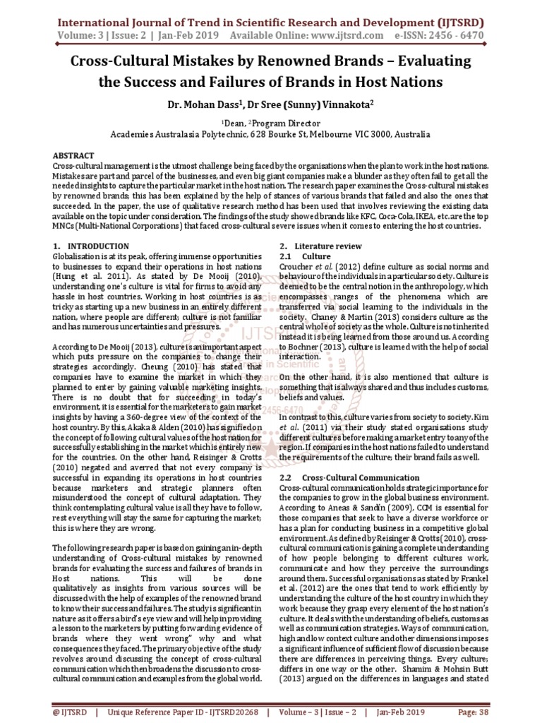 Cross-Cultural Brand Mistakes Analysis | PDF | Marketing | Brand