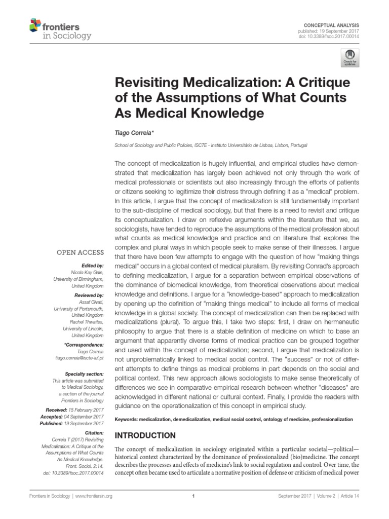 Visual Sociology | Download Free PDF | Sociology | Medicine