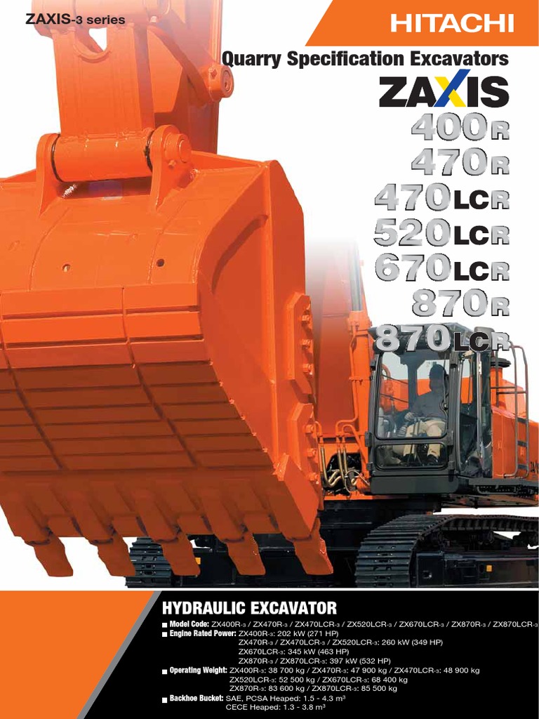 Catalogo Zaxis 470 | Download Free PDF | Piston | Cylinder (Engine)