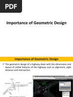 Setback Distance in Highway Engineering | PDF