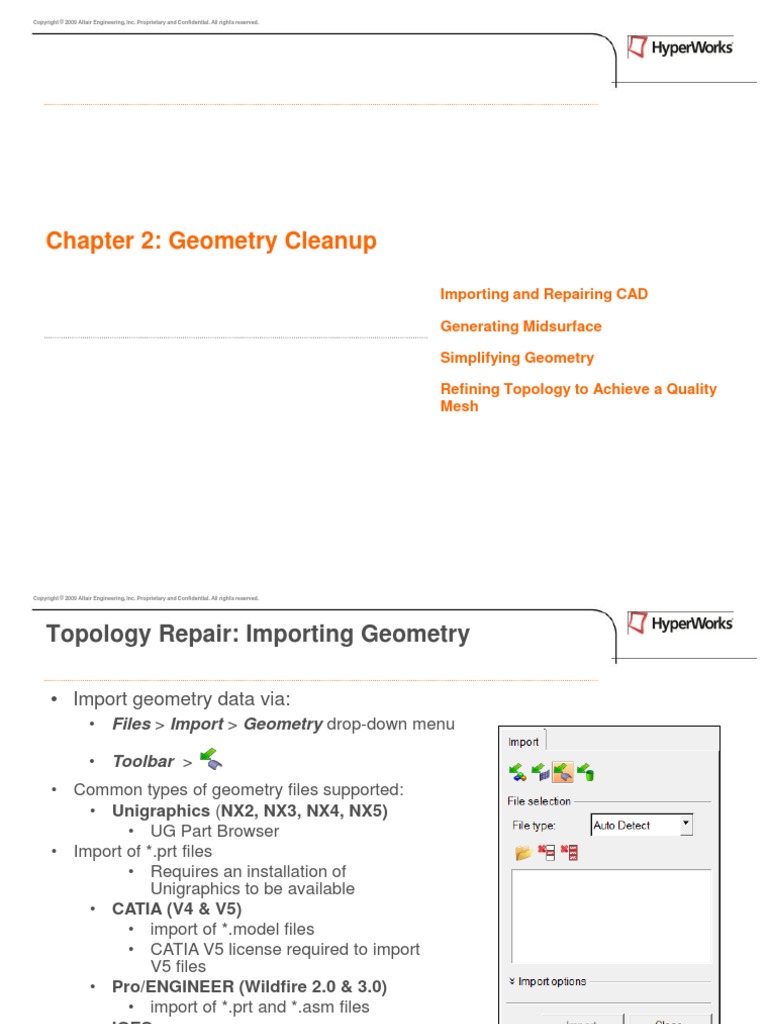 Chapter 2: Geometry Cleanup | PDF | Topology | Volume