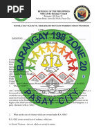 BDRRMC | PDF | Emergency | Disaster Risk Reduction