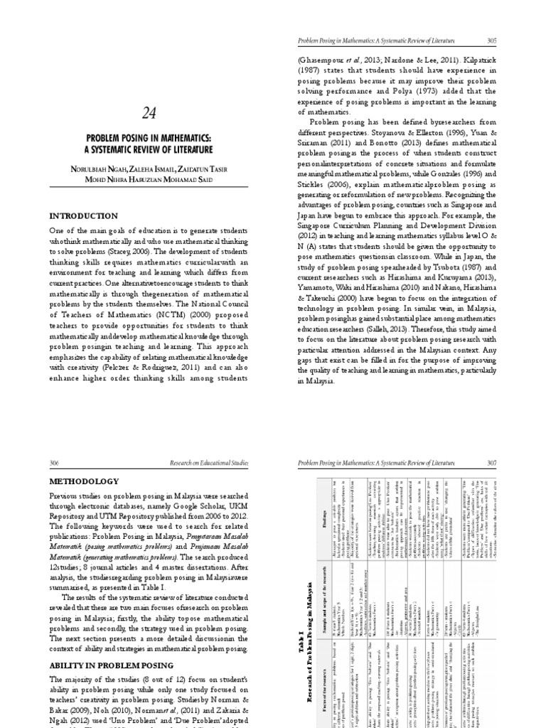 Systematic Review Sample PDF | Download Free PDF | Learning | Cognitive ...