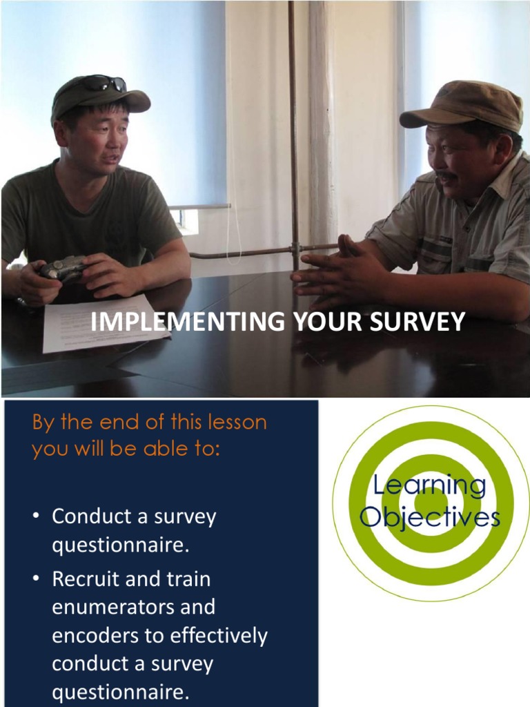 Choosing Training Enumerators | PDF | Sampling (Statistics) | Questionnaire