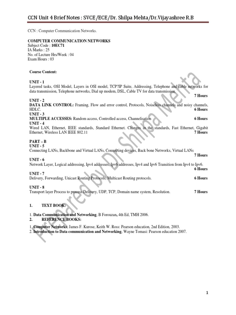 CCN Unit 4 PDF | PDF | Ethernet | Network Switch