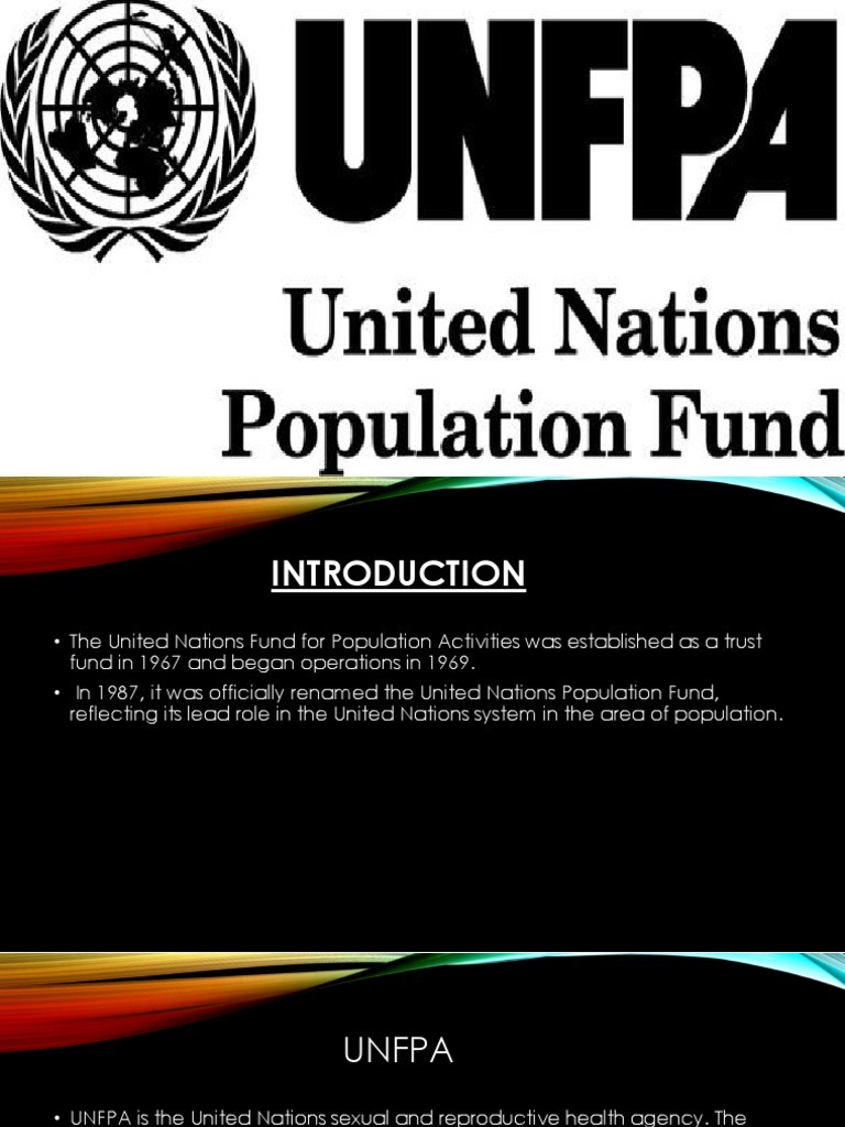UNFPA | PDF | United Nations Population Fund | Reproductive Health