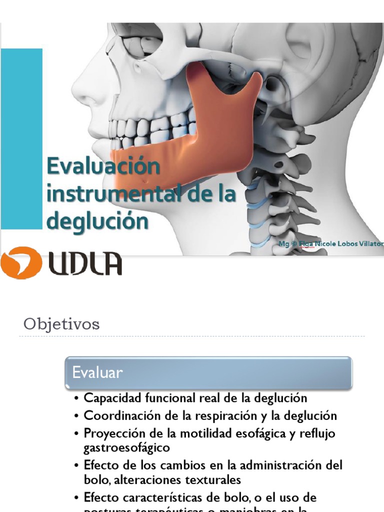 Evaluacion Instrumental de La Degluci N 1 1 | PDF | Esófago | Anatomía humana