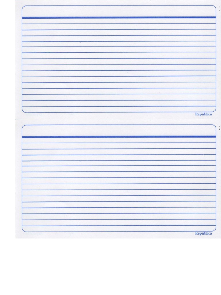 Plantilla para Fichas de Trabajo | PDF