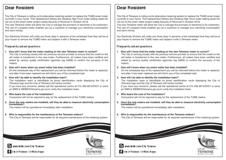 Dear Resident | PDF | Computing | Business