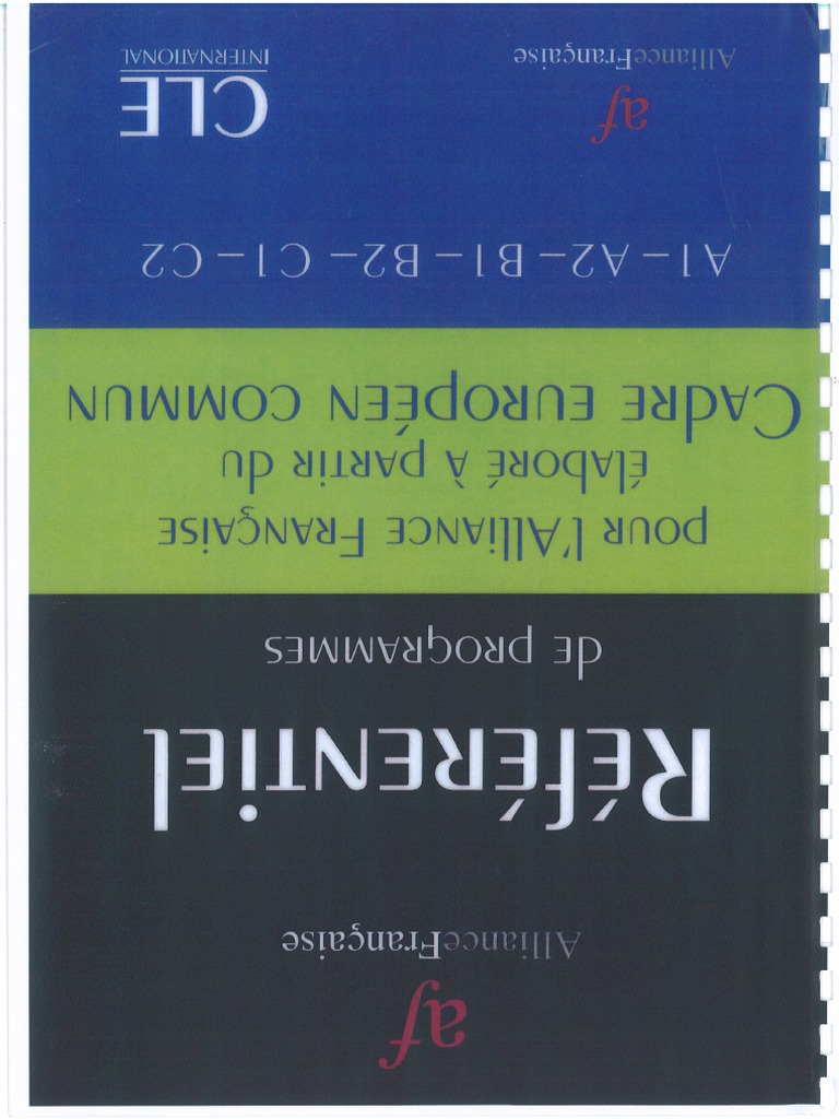 Referentiel Programmes Cecr PDF | PDF