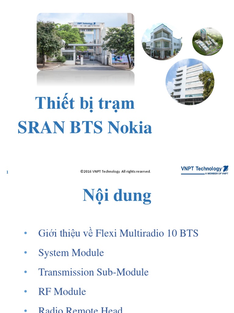1&2. Thiet Bi Tram SRAN Nokia | PDF