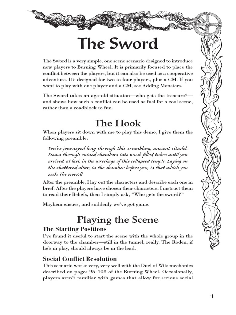 The Sword | PDF | Role Playing Games | Leisure