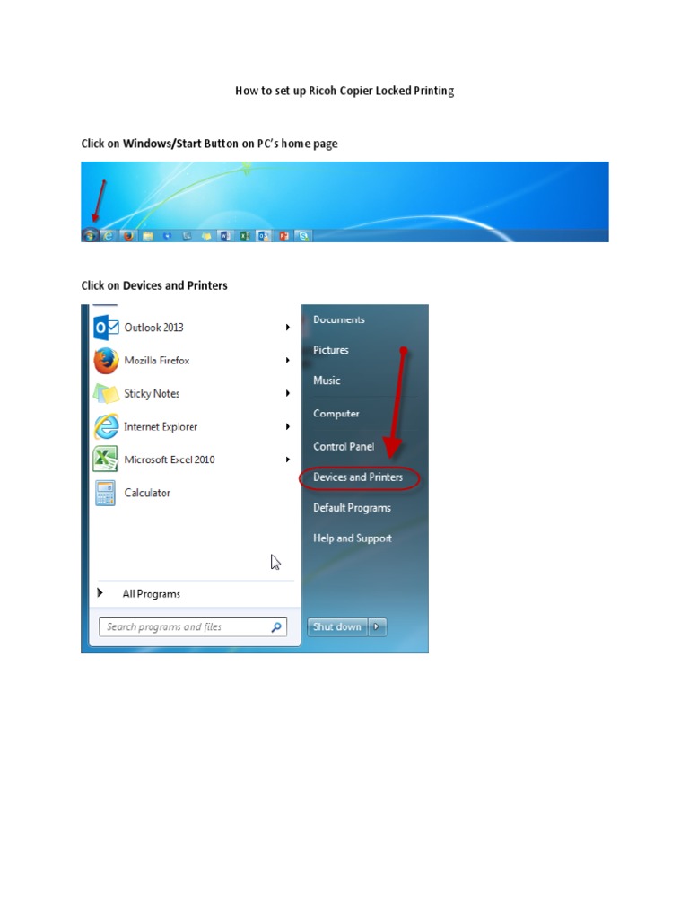 Locked Print For Copiers | PDF