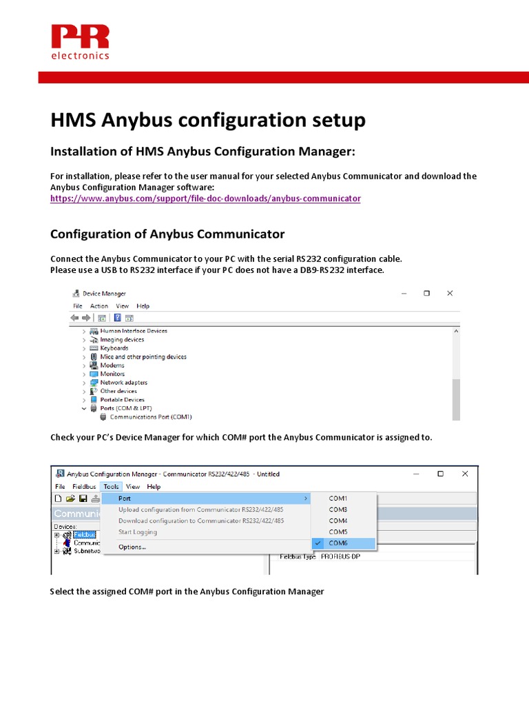 Hms Anybus Configuration Manual | PDF | Programmable Logic Controller | Areas Of Computer Science