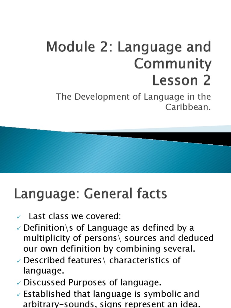 Lang and Comm Module 2 Lesson 2 | PDF | Dialect | English Language