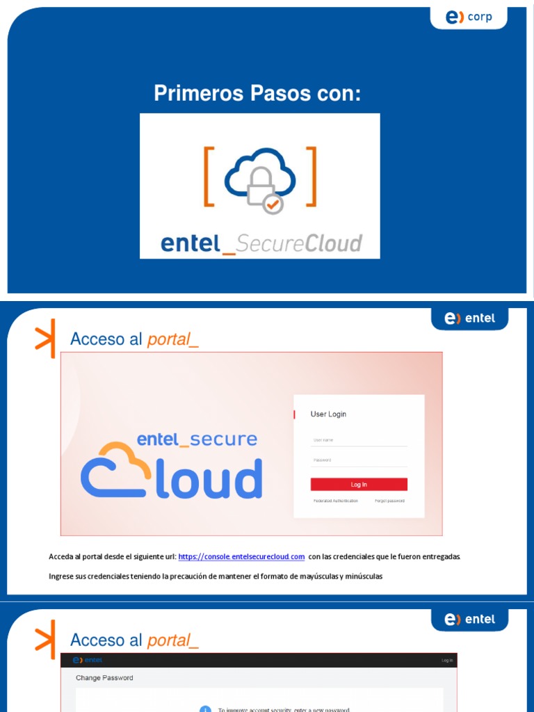 Primer Paso Con Entel Secure Cloud | PDF | Dirección IP | Redes de ...