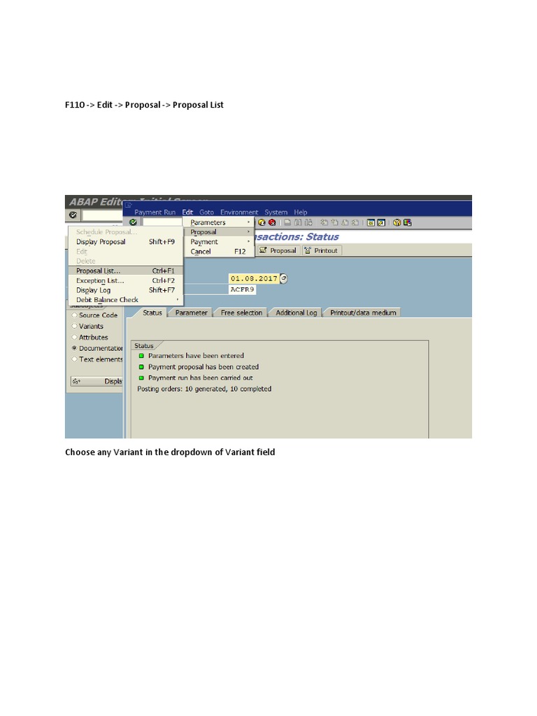 F110 Layout Change | PDF
