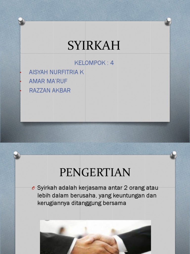 SYIRKAH | PDF