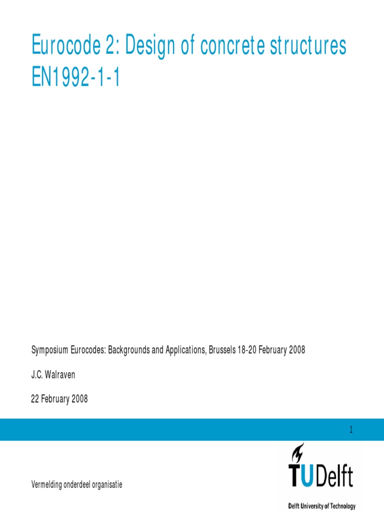 EC2: Guide to Eurocode 2 design of concrete structures | PDF ...
