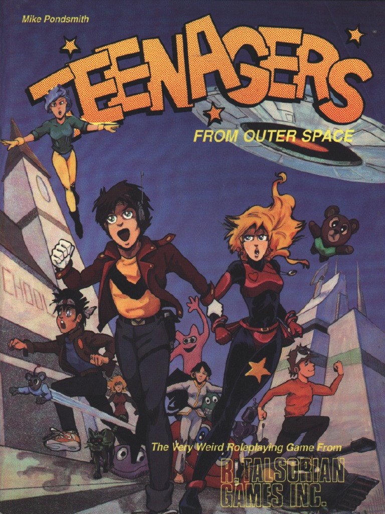 Teenagers From Outer Space (R. Talsorian Games, Inc. 1987) PDF | PDF