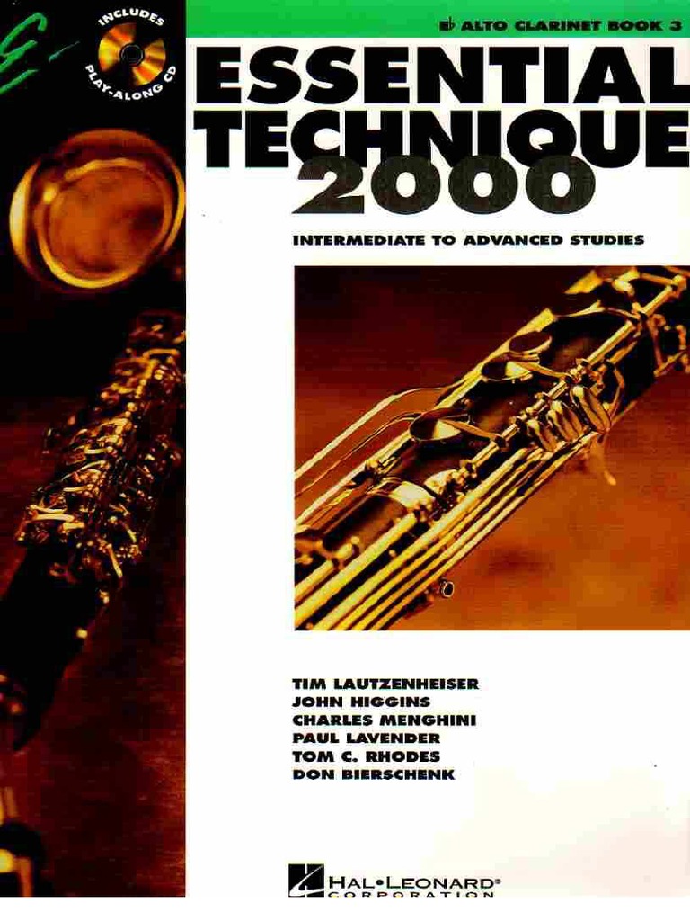 Essential Elements - Eb Alto Clarinet - Book 3 PDF | PDF