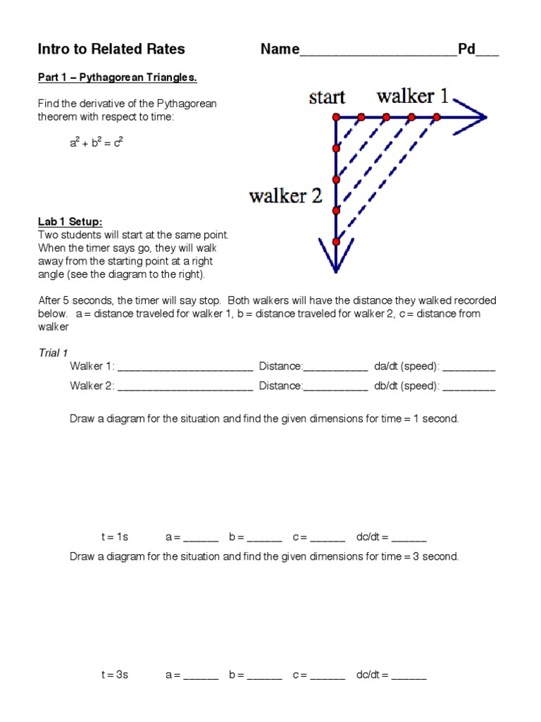 Related Rates Problems | PDF | Surface Area | Volume