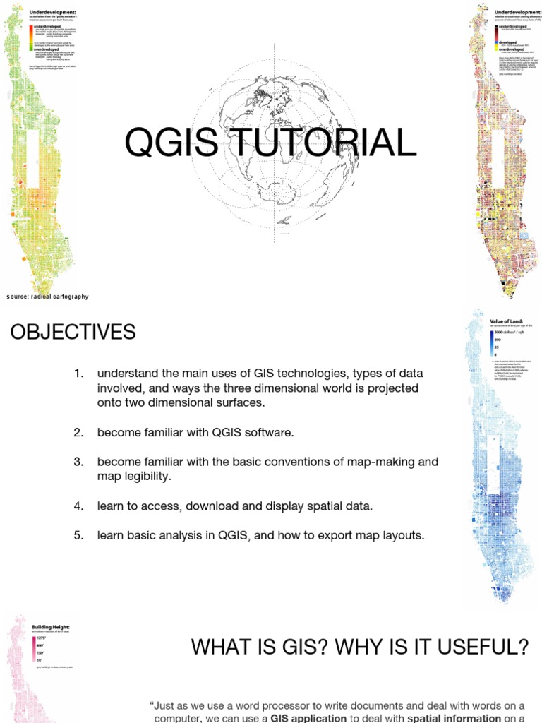 Qgis Tutorial: Source: Radical Cartography | PDF | Computers