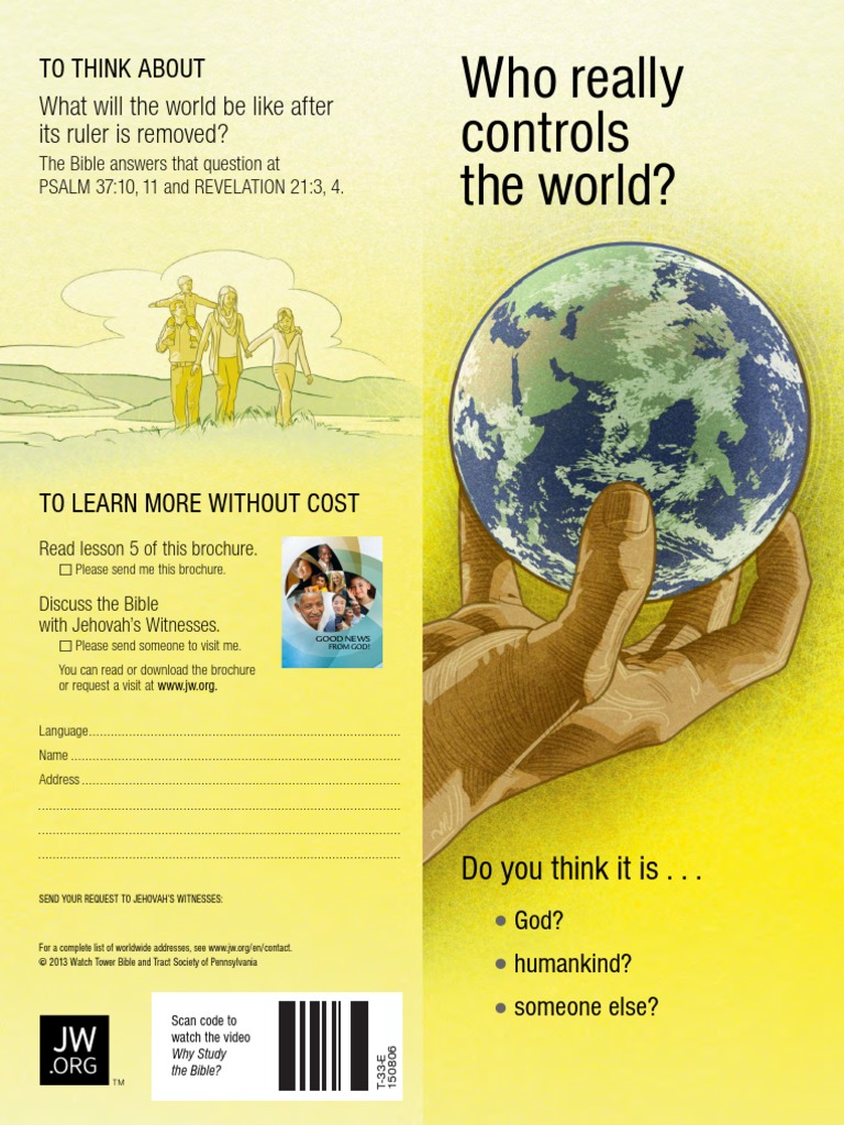 Who Really Controls The World?: To Think About What Will The World Be ...