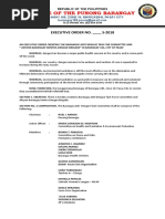 11-S-2020 Zero Open Defecation | PDF | Local Ordinance | Fine (Penalty)