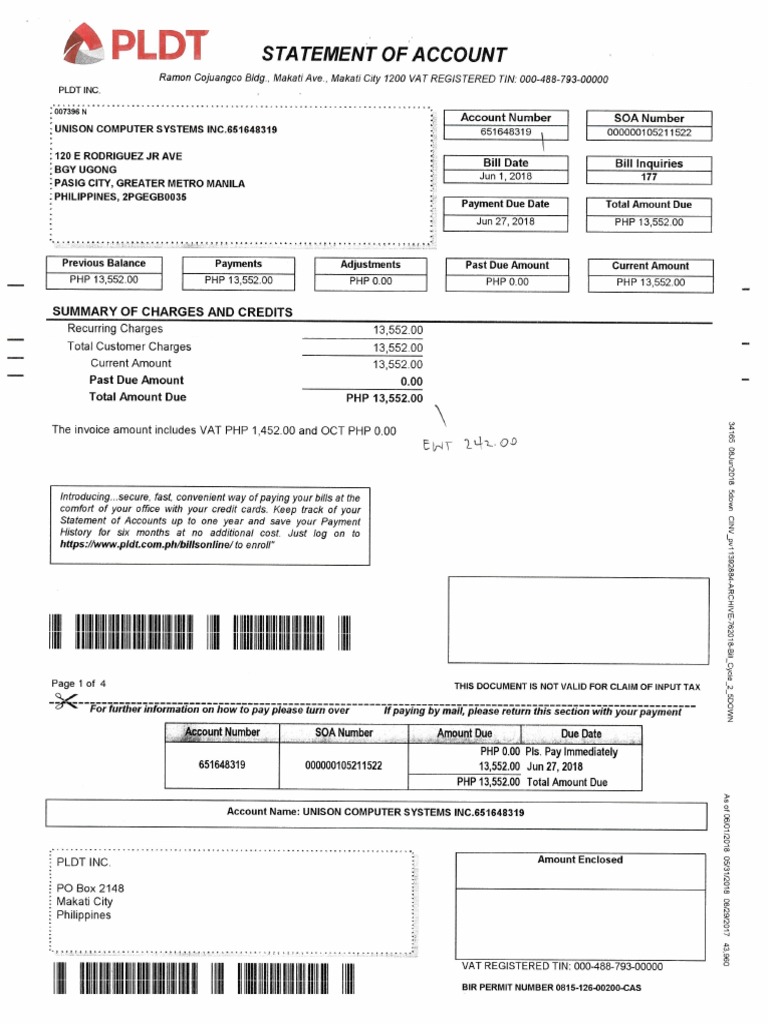 Water Bill | PDF