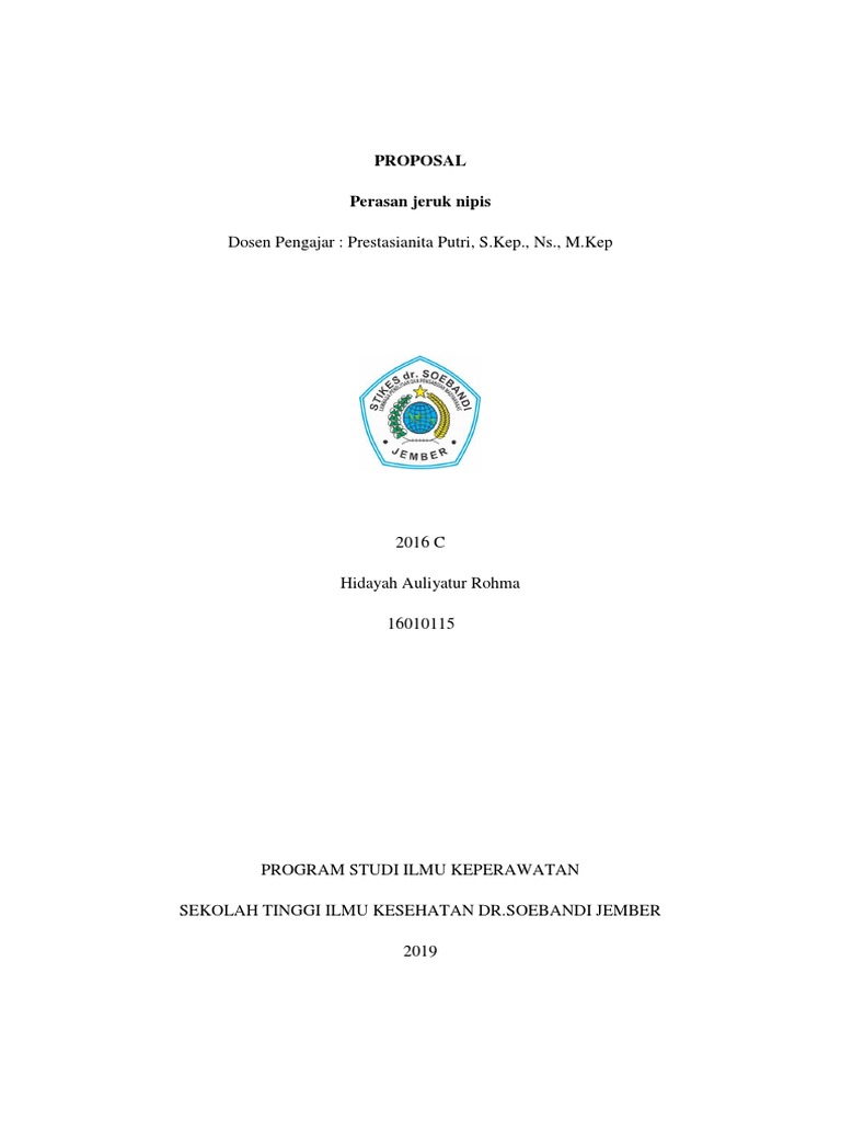 Proposal MPK Mentah | PDF | Karier & Perkembangan | Bisnis