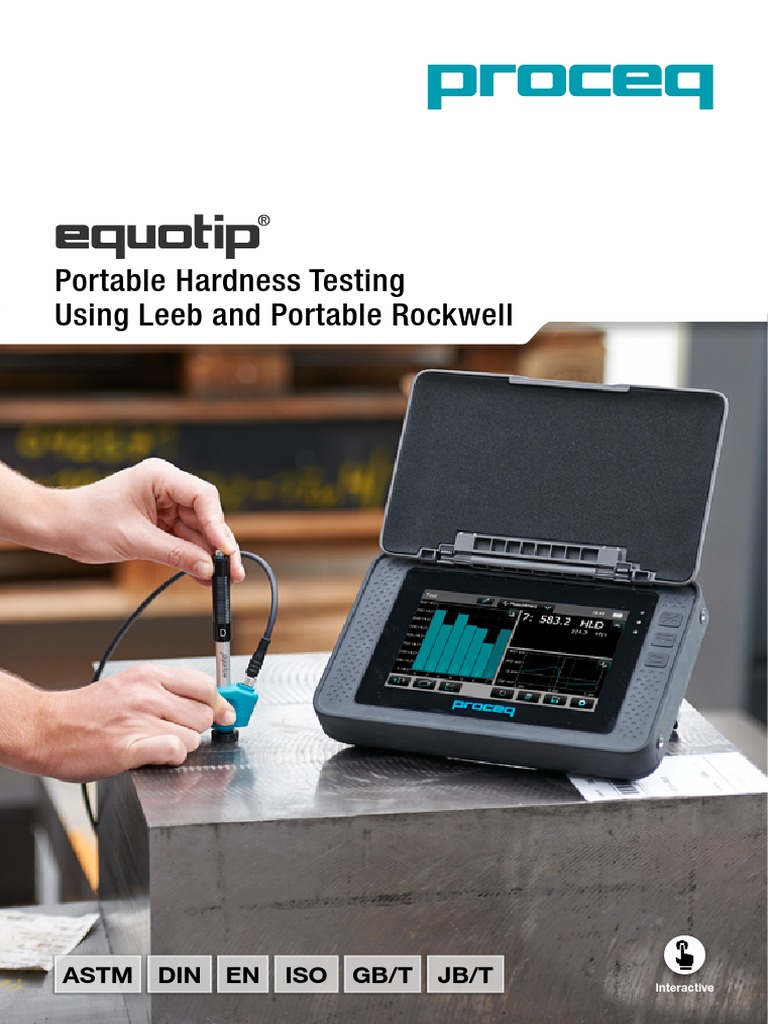PROCEQ Equotip-550 PDF | PDF | Automation | Hardness