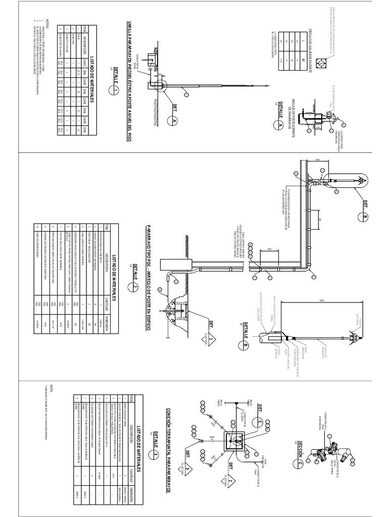 Instalación de Pararrayos | PDF | Cobre | Materiales de construcción