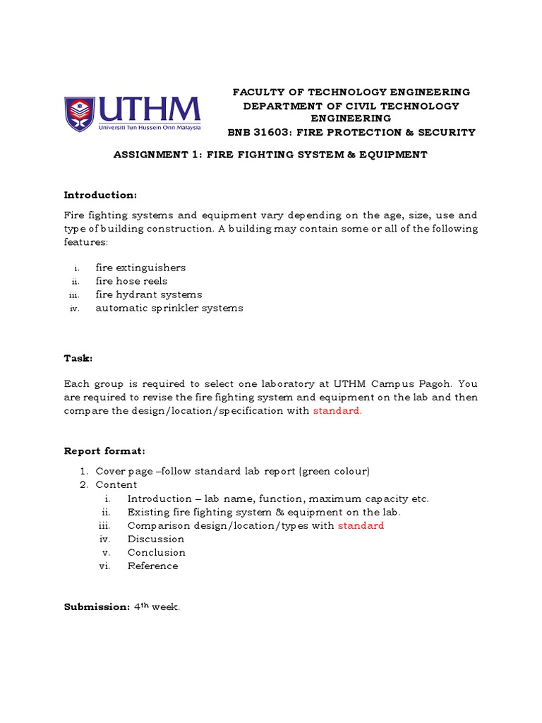 Fire Protection | PDF