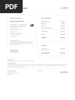 Your Airbnb Receipt | PDF | Receipt | Airbnb