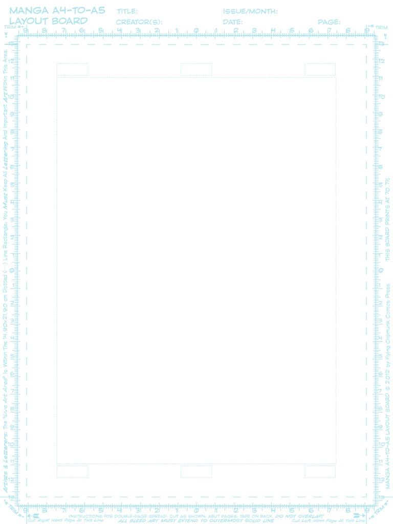 A4 Paper To A5 Size Manga PDF | PDF | Publishing | Comics