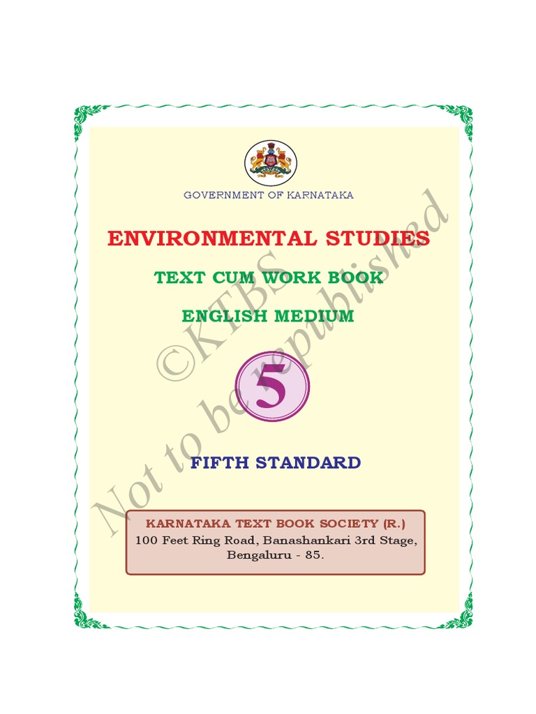 5th English Evs PDF | PDF | Plants | Seed