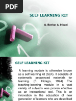 Self Learning Kit: G. Benhar A. Iribani | PDF | Learning | Teachers