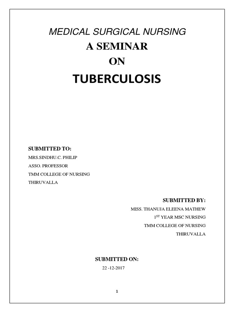 Tuberculosis Orginal | PDF | Tuberculosis | Immunology