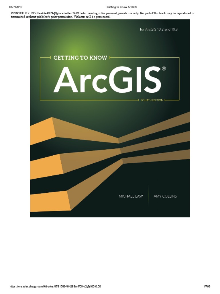 Getting To Know ArcGIS 4th Edition PDF | PDF | Document | Media Technology