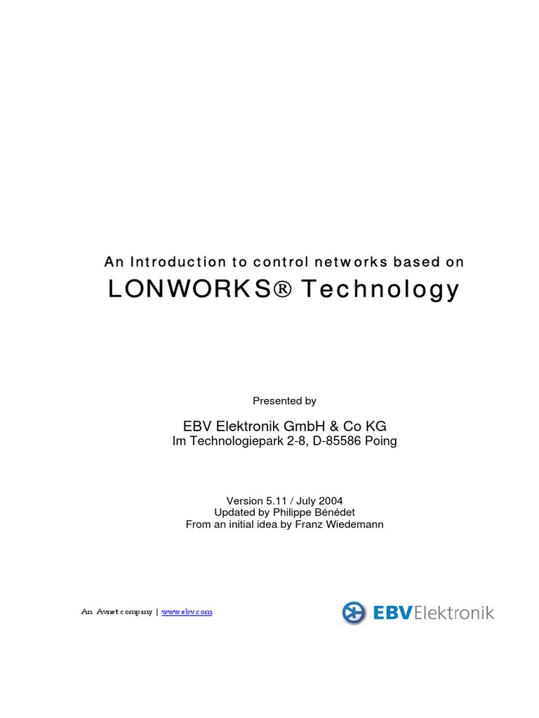 Intro LonWorks EBV PDF | PDF | Network Topology | Computer Network