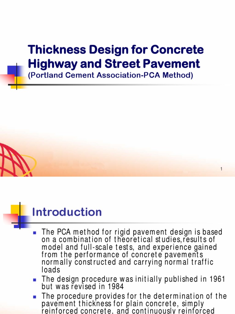 PCA Method PDF | PDF | Road Surface | Young's Modulus