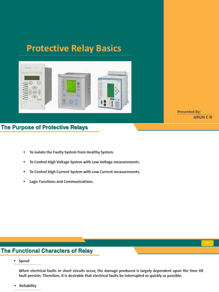 Protective Relays Relays | Download Free PDF | Relay | Transformer