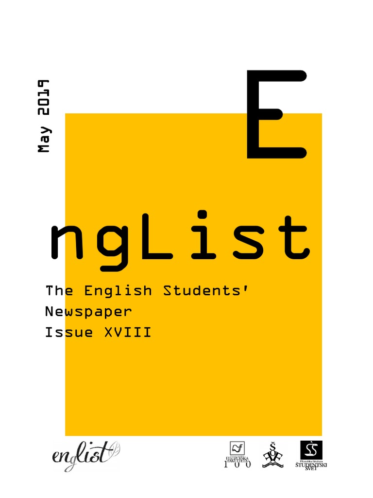 Englist - Issue Xviii - May 2019 Print-Final | PDF | War On Terror ...