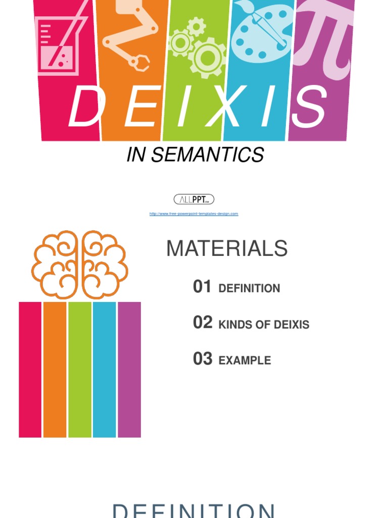 Deixis: in Semantics | PDF | Syntactic Relationships | Symbols