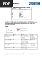 UOM Abbreviations in Medical Supplies | PDF