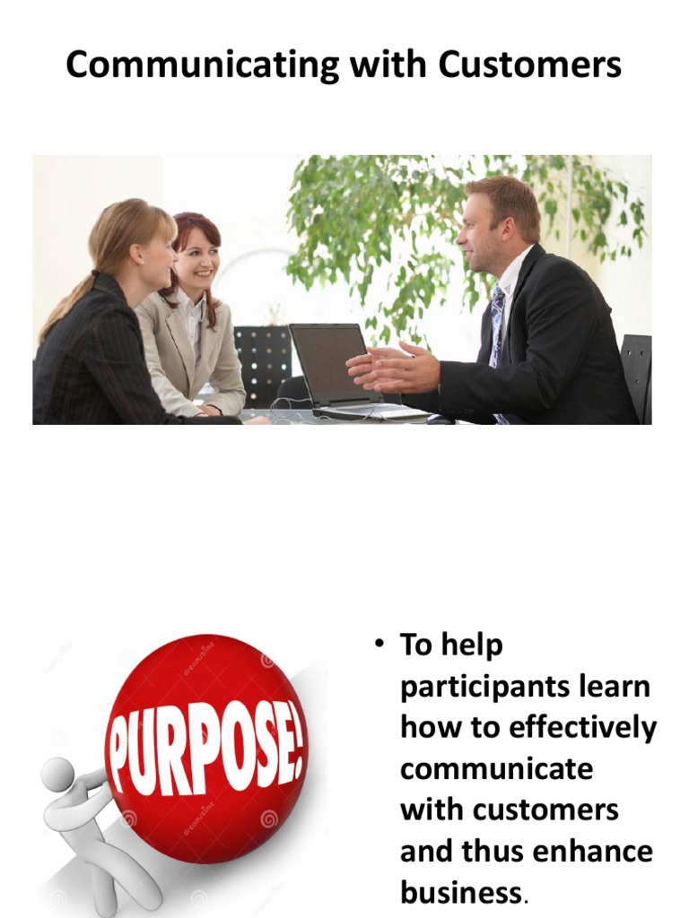 Communicating With Customers | PDF | Body Language