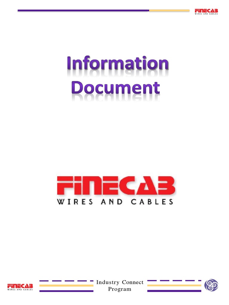 Finecab Information Document | PDF | Coaxial Cable | Employment
