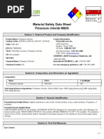 Msds HCL | PDF | Chlorine | Hydrochloric Acid