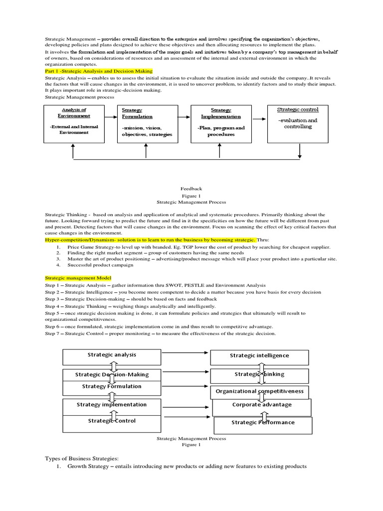 Analysis Of: Strategic Analysis Strategic Intelligence | PDF ...